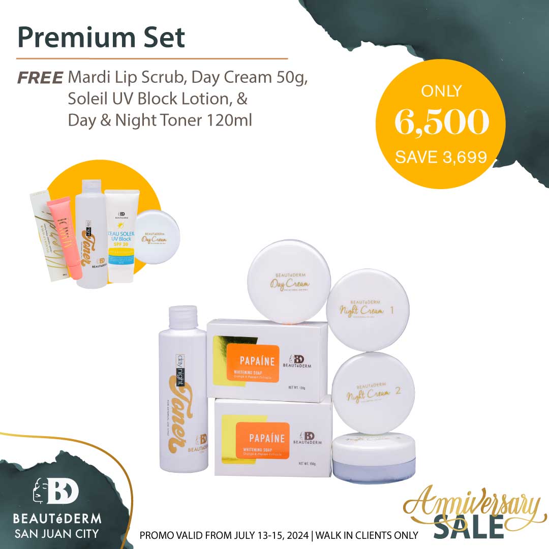 Beautederm Premium Set with Freebies – BeautéFinds