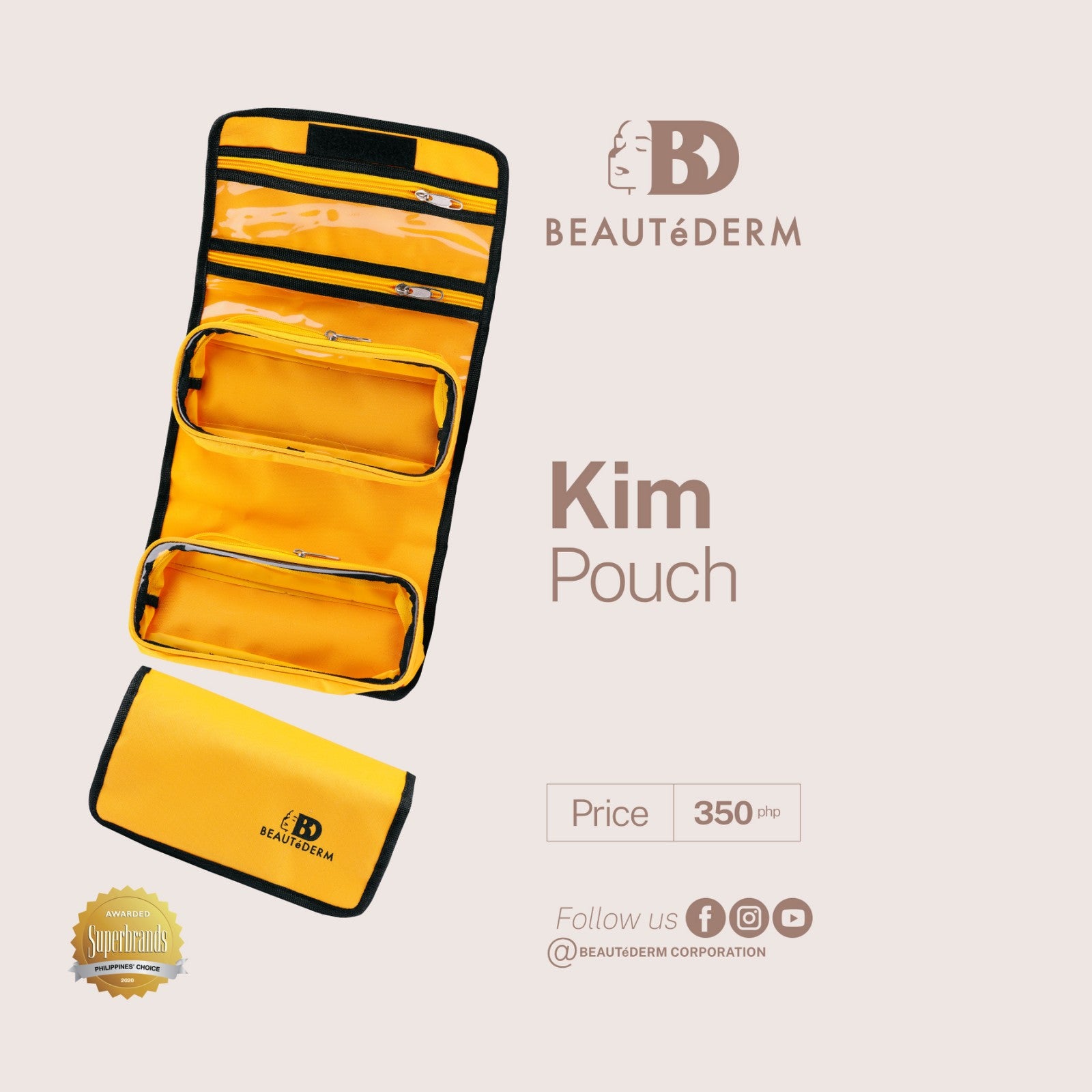 Threefold Kim Pouch - Multipurpose Pouch – BeautéFinds